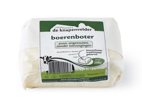 Boerenboter, 250 gram - De Knapenvelder